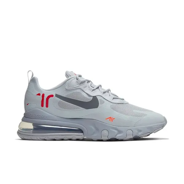 Nike Max 270 React Sneakers - Grey/red
