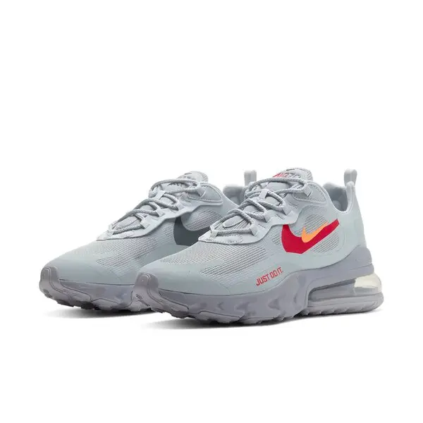 Nike Max 270 React Sneakers - Grey/red