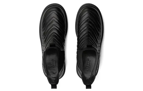 Gucci Matelassé Chelsea Boot