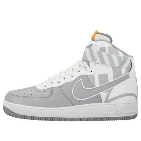 Nike Force 1 High '07 Lv8 'matte Silver' Sneakers - Grey