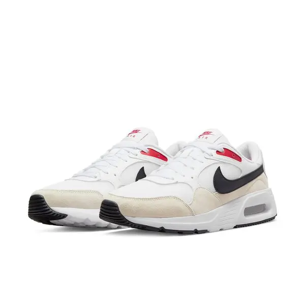 Nike Max Sc Low Top Sneakers - White/black/red
