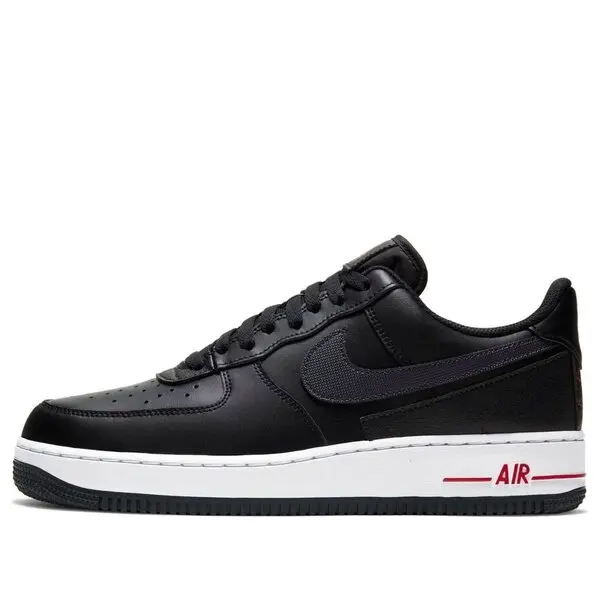 Nike Force 1 Low "technical Stitch Bred - Black