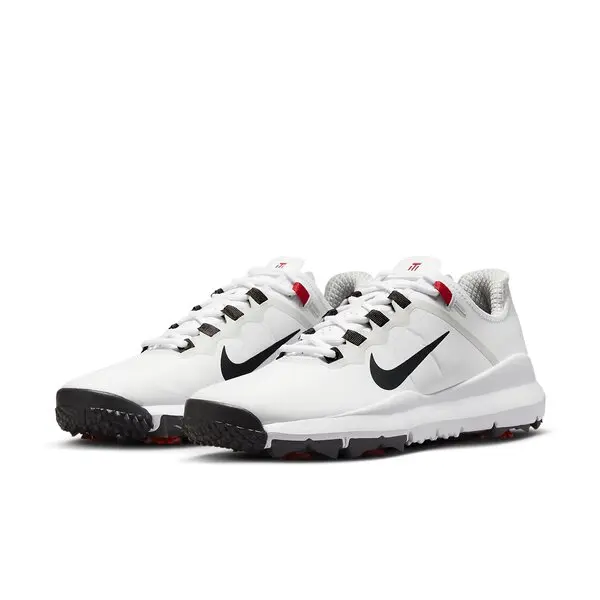 Nike Tiger Woods 2013 Retro Golf Sneakers - White/varsity Red/jetstream