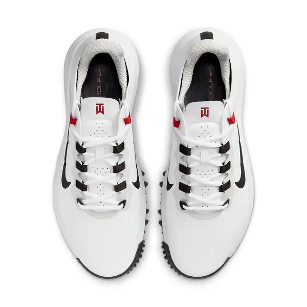 Nike Tiger Woods 2013 Retro Golf Sneakers - White/varsity Red/jetstream