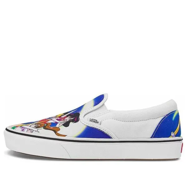VANS Sailor Moon X Classic Slip-on Comfycush 'pretty Guardian - White