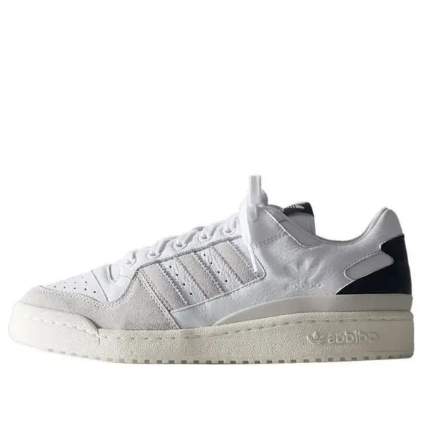 Adidas Kith X Forum Low Sneakers - White/navy