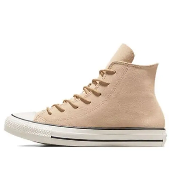 CONVERSE Chuck Taylor All Star High Top Suede Sneakers - Epic Dune/egret/black