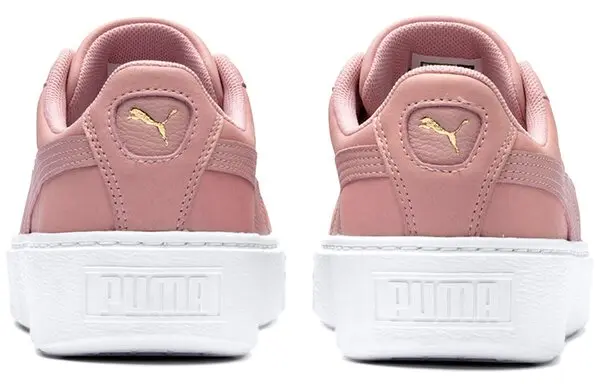 PUMA Platform Shimmer "morning Glory" Low Top Sneakers - Pink