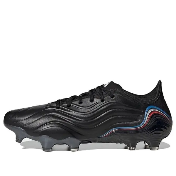 Adidas Copa Sense.1 Fg Football Boots - Core Black/cloud White/blue Rush