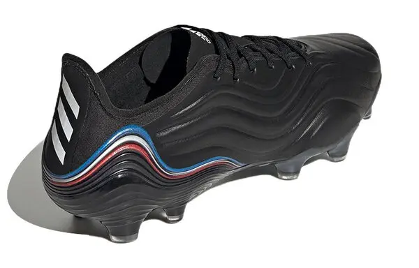 Adidas Copa Sense.1 Fg Football Boots - Core Black/cloud White/blue Rush
