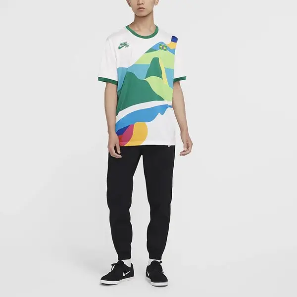 Nike X Parra Brazil Federation Kit Crew Jersey - Multi-color