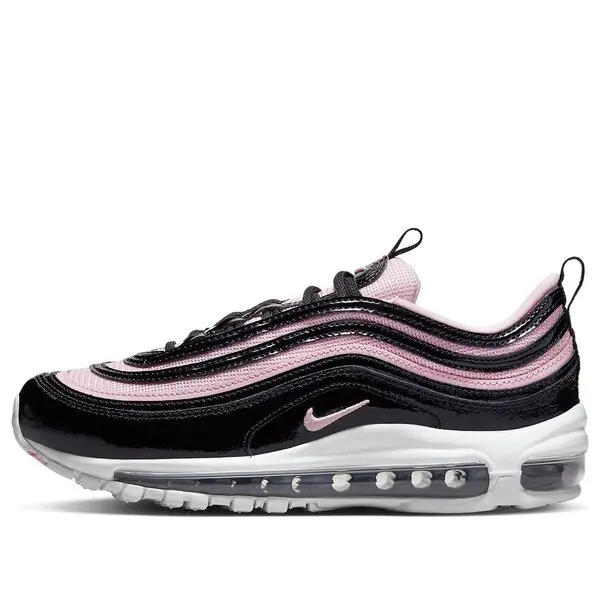 Nike Max 97 "black Patent Pink - Black/soft Pink