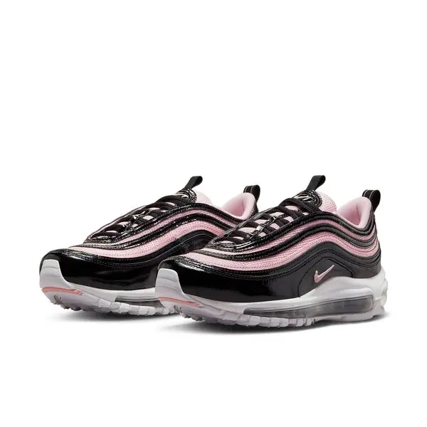 Nike Max 97 "black Patent Pink - Black/soft Pink