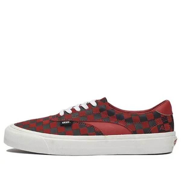 VANS Era Ni Sp Red Checkerboard Sneakers - Black/red