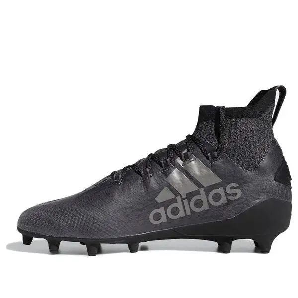 Adidas Adizero Primeknit Cleats - Black/grey