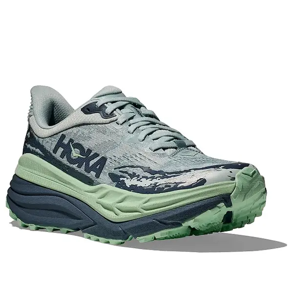 Hoka One One Stinson Trail Running Shoe - Droplet/thunder Cloud