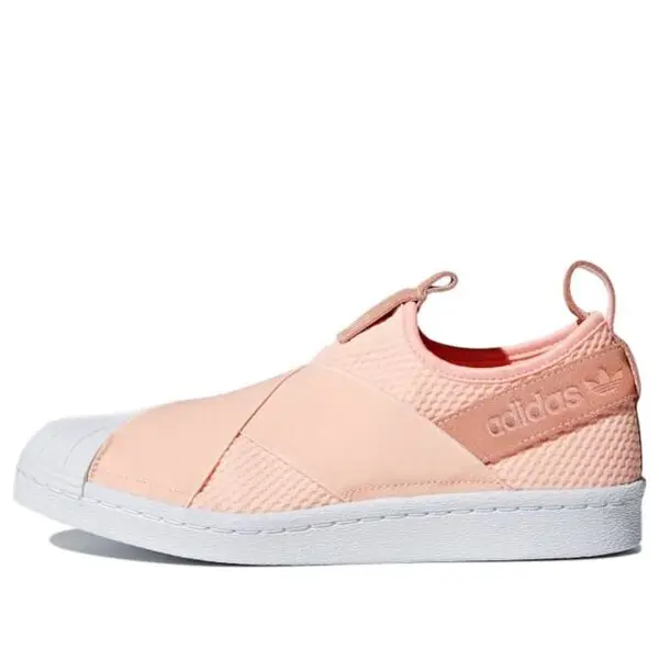Adidas Originals Superstar Slip-on Shoes - Pink/blue