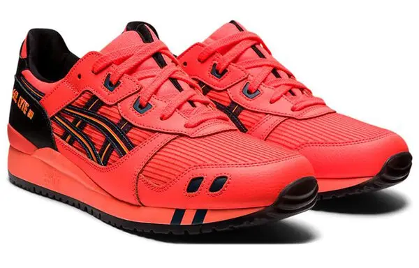 Asics Gel Lyte Iii "sunrise " Sneakers - Red