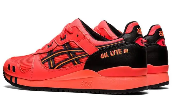 Asics Gel Lyte Iii "sunrise " Sneakers - Red
