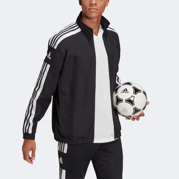 Adidas Stand Collar Track Jacket - Black