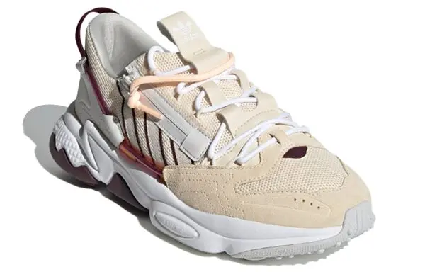 Adidas Ozweego Zip Sneakers - Khaki/gray