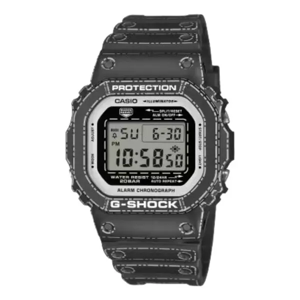 Casio G-shock Analog-digital Square Watch - Black
