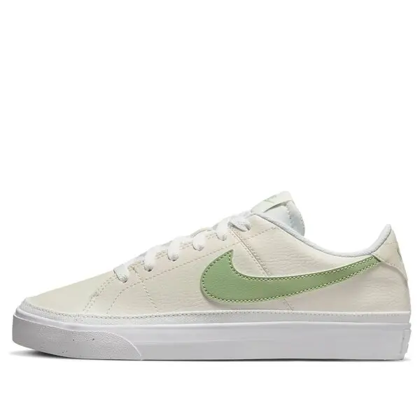 Nike Court Legacy Next Nature Low Top Sneakers - Beige/white/volt