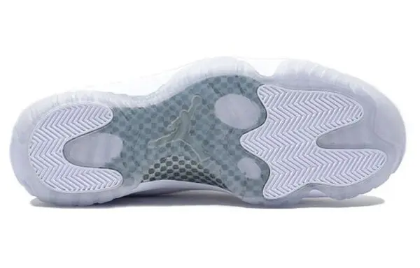 JORDAN Air Retro 'silver Anniversary' High Top Sneakers - White