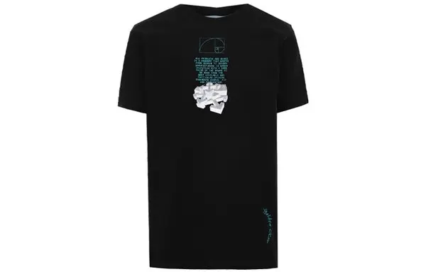 Off-White Fibonacci Dripping Arrows Slim - Black