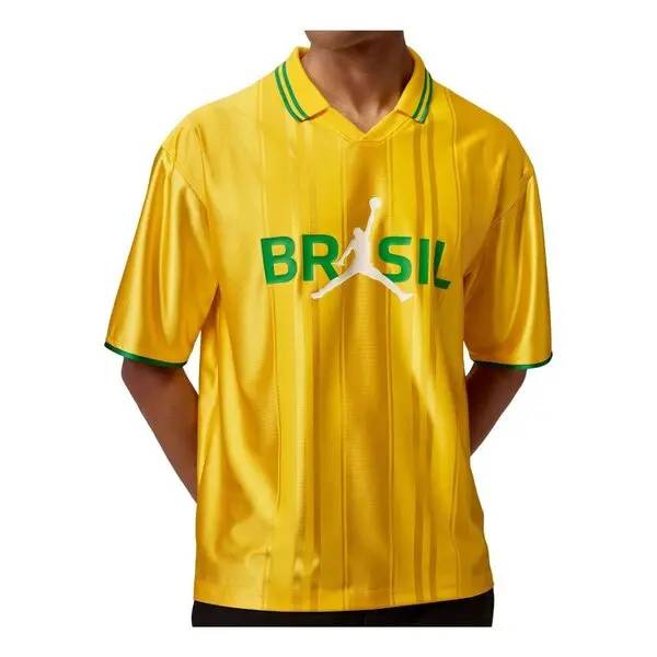 JORDAN Air Polo Jersey - Varsity Maize