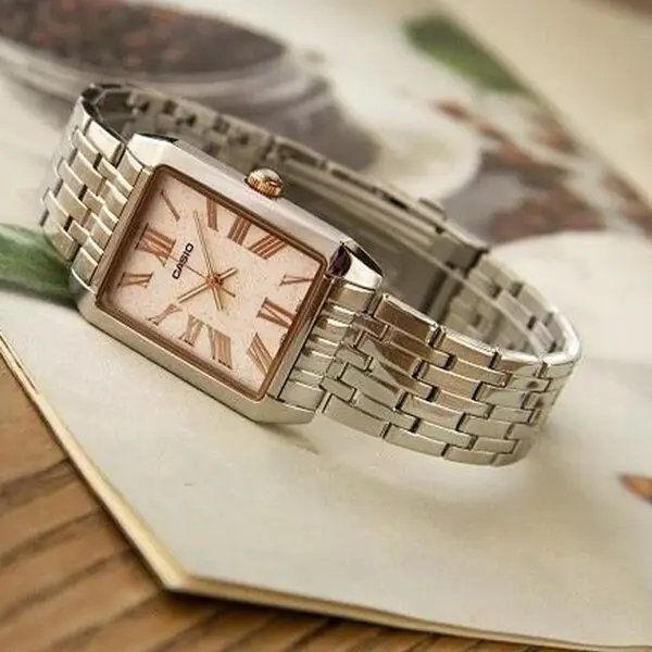 Casio Stainless Steel Quartz Watch