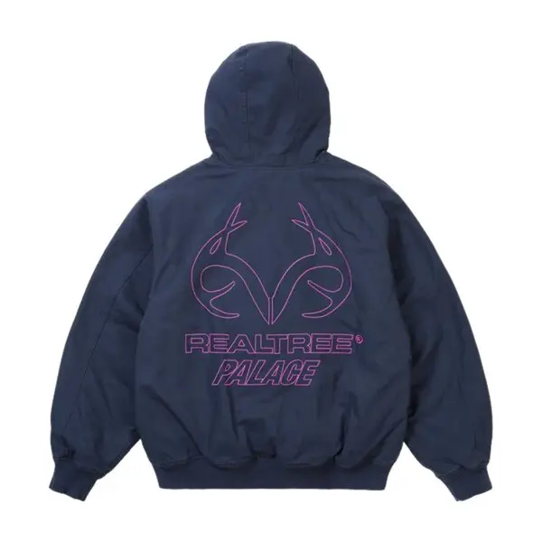 PALACE Ss26 Realtree Reversible Jacket - Navy
