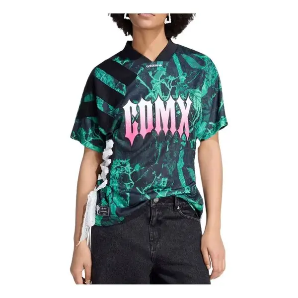 Adidas Mexico Reconstructed Short Sleeve Jersey - Multicolor