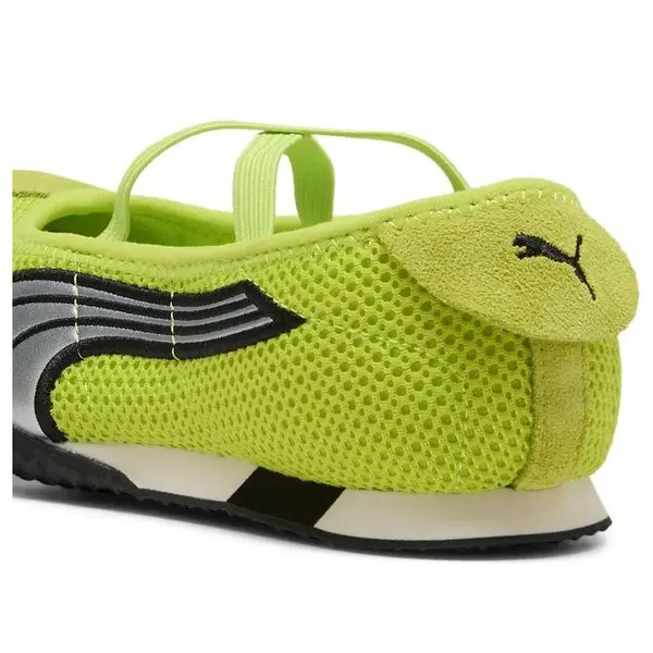 PUMA H-street Ballet Sneakers - Lime Smash/silver
