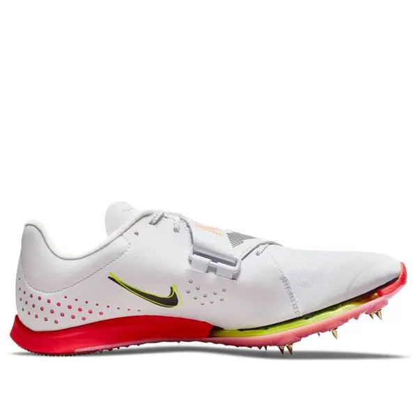 Nike Zoom Long Jump Elite 'rawdacious' Athletic Spikes - White/red