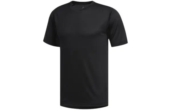 Adidas Sports Training 3-stripes Round Neck Short Sleeve Cloud White - Black