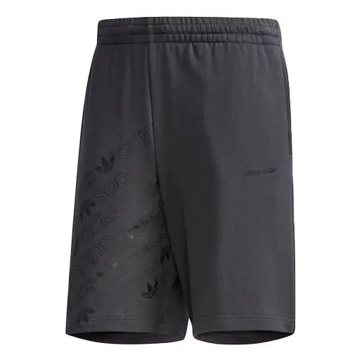Adidas Originals Printed Pocket Shorts - Black