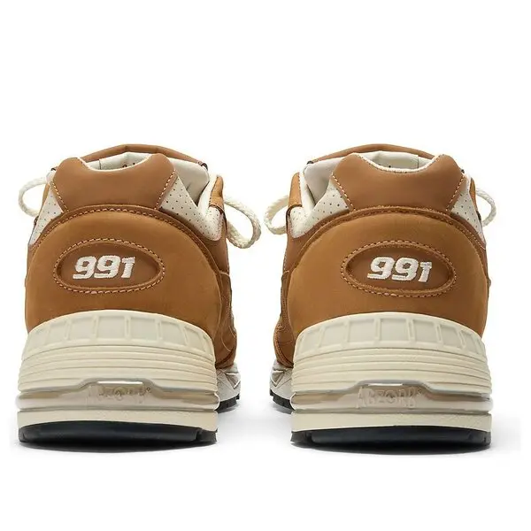 NEW BALANCE 991v1 Made In Uk Sneakers - Chipmunk Birch
