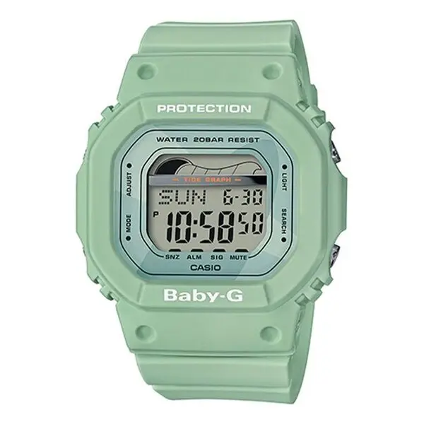 Casio Baby-g Water Resistant Watch - Light Green