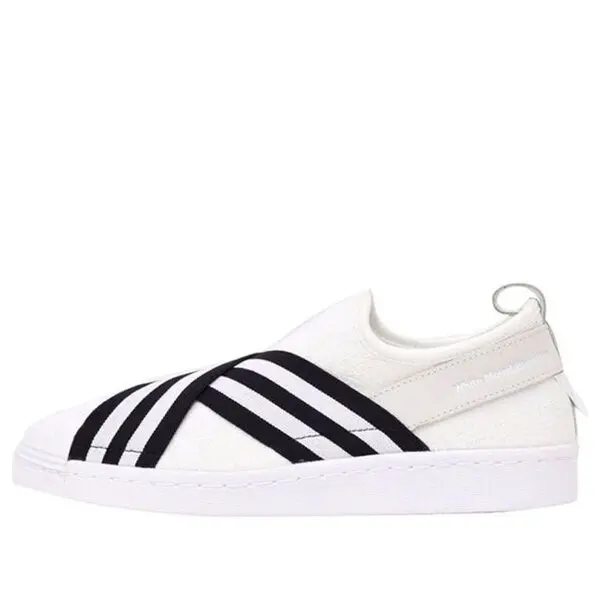 Adidas White Mountaineering X Superstar Slip-on 'white Black - White/black