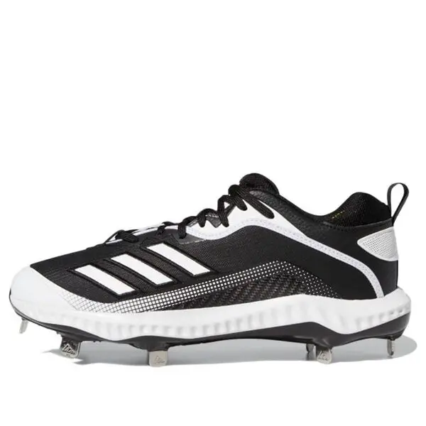 Adidas Icon 6 Bounce Baseball Cleats - Core Black/cloud White/cloud White