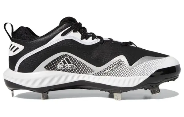 Adidas Icon 6 Bounce Baseball Cleats - Core Black/cloud White/cloud White