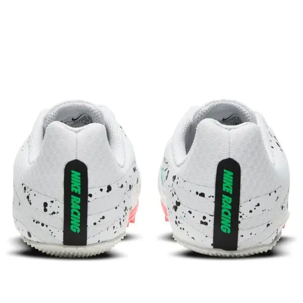 Nike Zoom Rival S 9 Athletic Spikes - White/pink