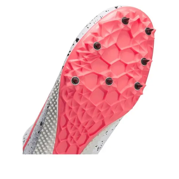 Nike Zoom Rival S 9 Athletic Spikes - White/pink