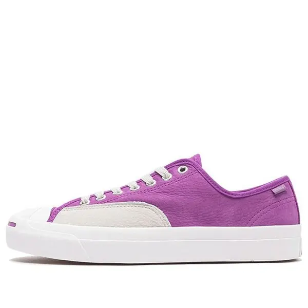 CONVERSE Jack Purcell Pro Sneakers - White/purple