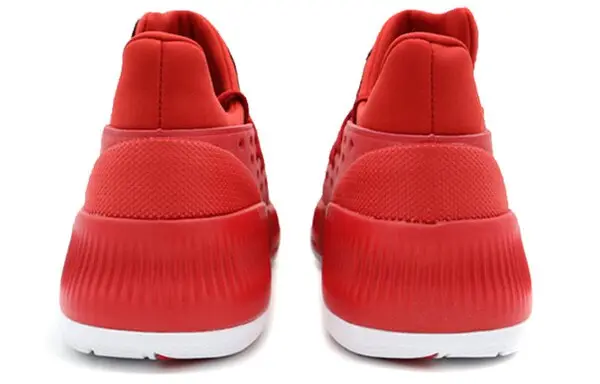 Adidas Dame 3 Athletic Sneakers - Red/white/gray