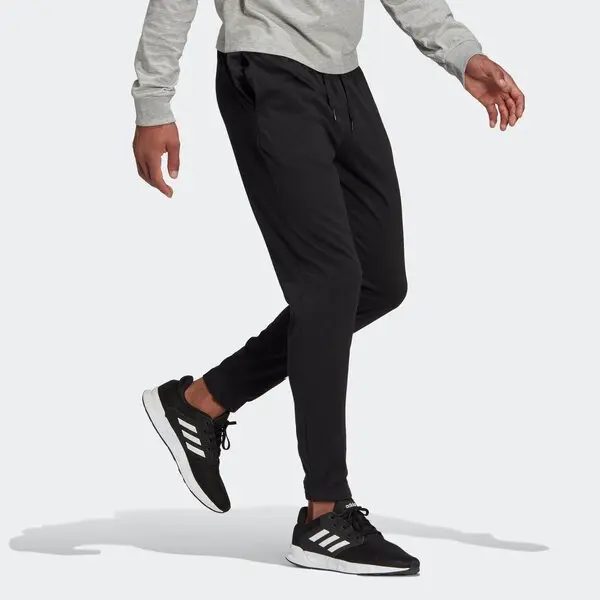 Adidas M Lin Sj Te Pt Logo Printing Sports Training Cone Long Pants