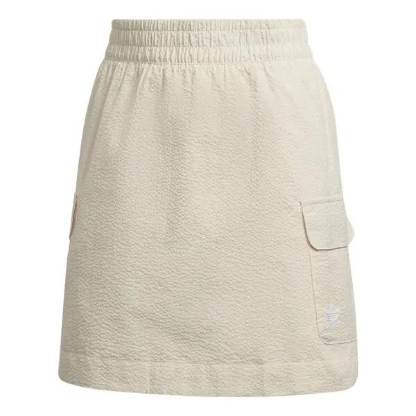 Adidas Adicolor Classics Poplin Skirt - White