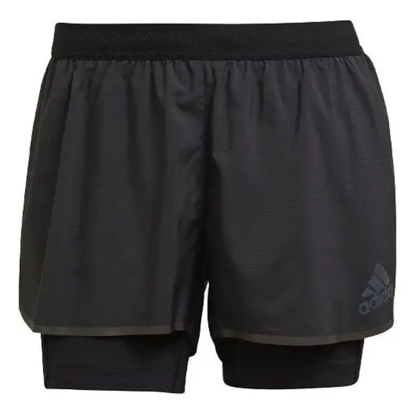 Adidas Adizero 2-in-1 Shorts - Black
