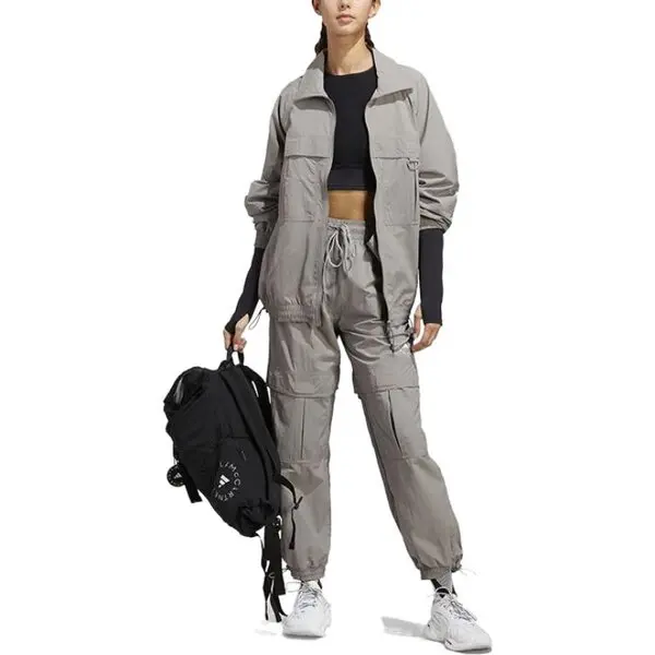 Adidas By Stella Mccartney Truecasuals Woven Solid Track Pants